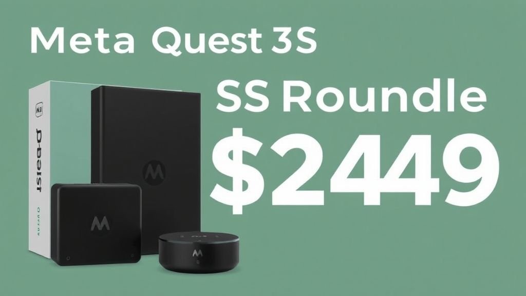 Aproveite o Meta Quest 3S Bundle por apenas $249 na Amazon