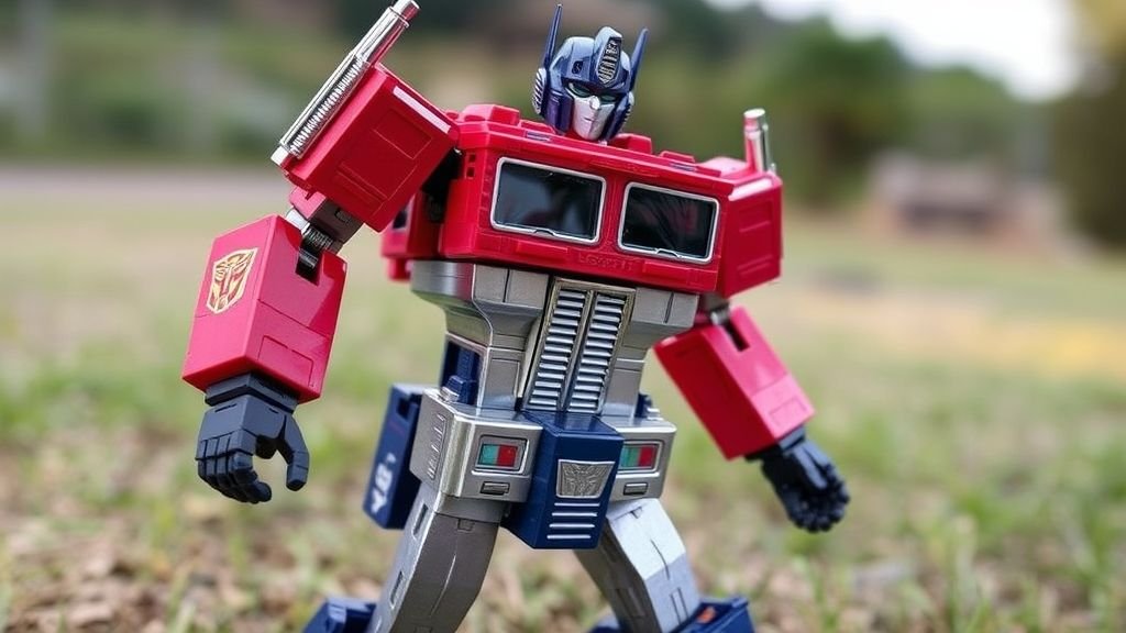 Transformers Optimus Prime RC: O Robô que Fala e Transforma!