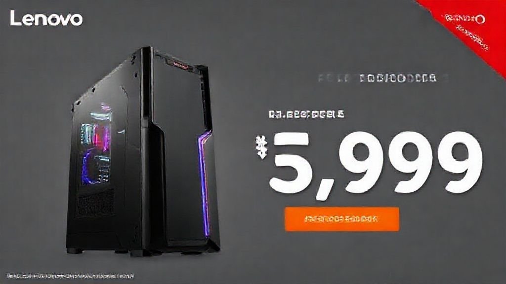 Descontos Imperdíveis na Lenovo Legion Tower 7 RTX 5080 Gaming PC