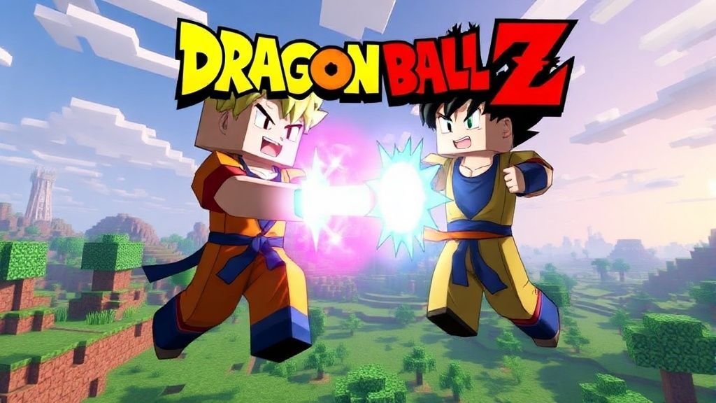 Descubra o Crossover Incrível de Minecraft Dragon Ball Z Agora!